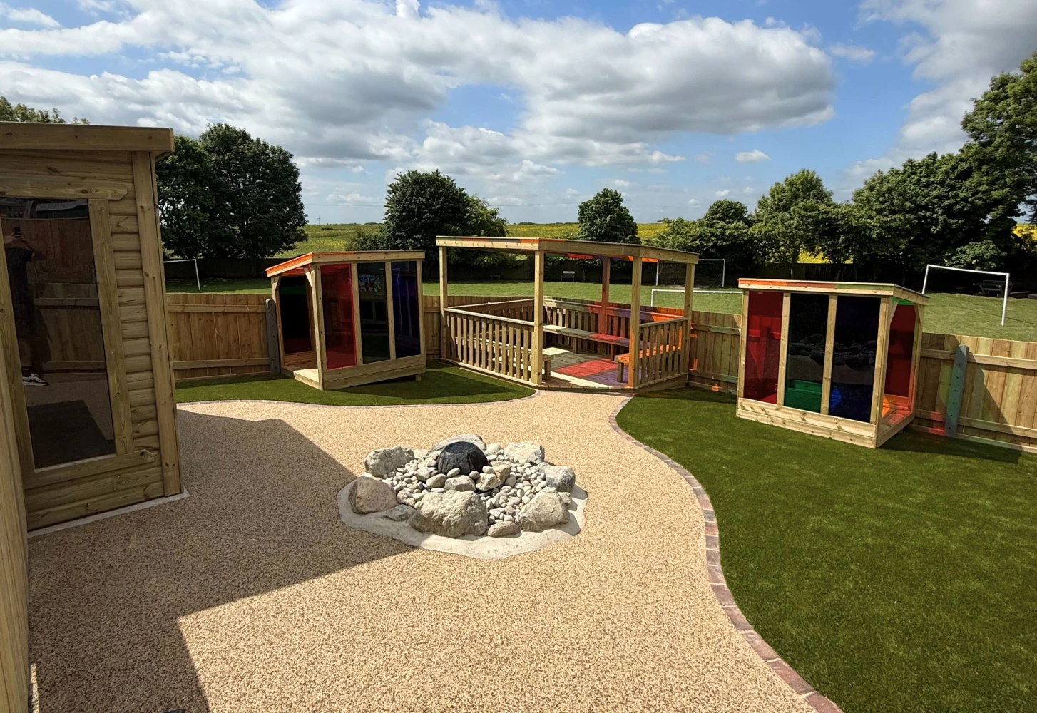 Natural Sensory Playground - Garton on the Wolds C of E Primary School, Driffield