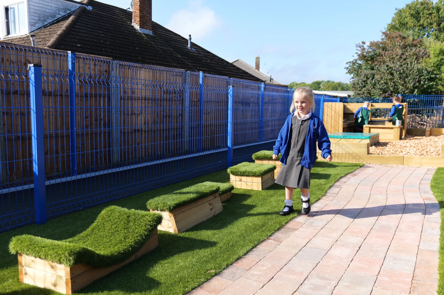 Grass Topped Physical Activity Blocks