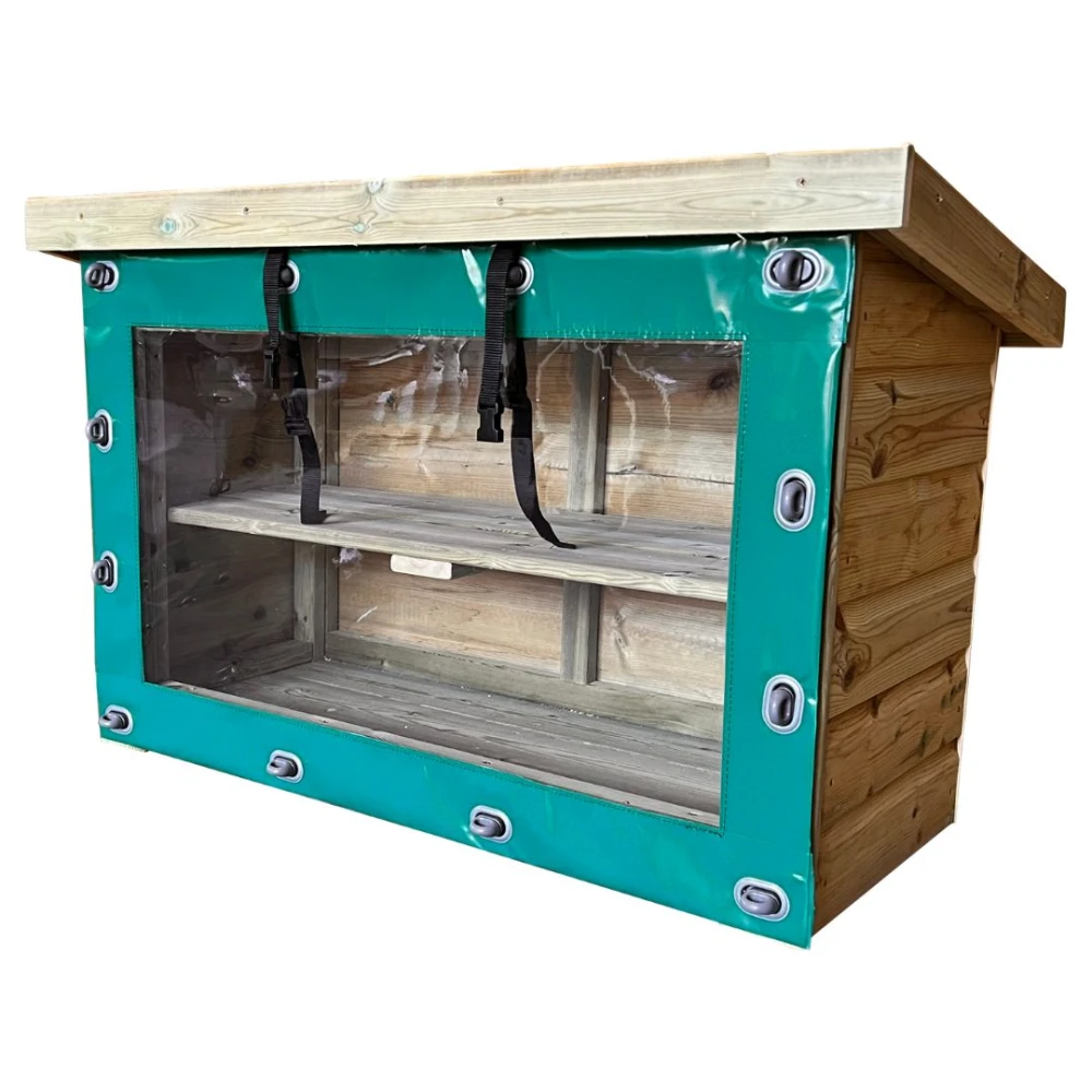 Outdoor Double Storage Unit for Schools