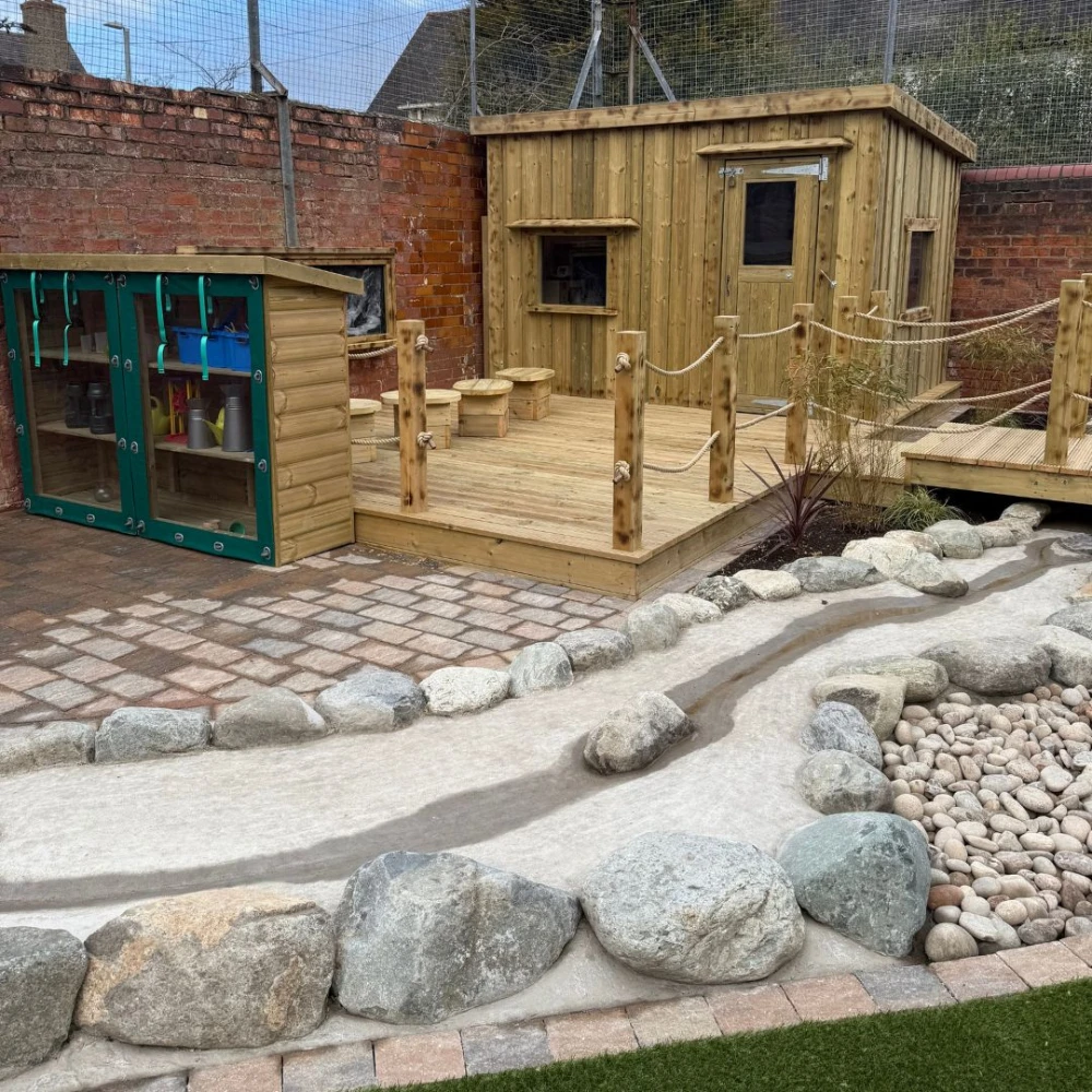 Outdoor Learning Through Play - Mersey Primary Academy, Hull