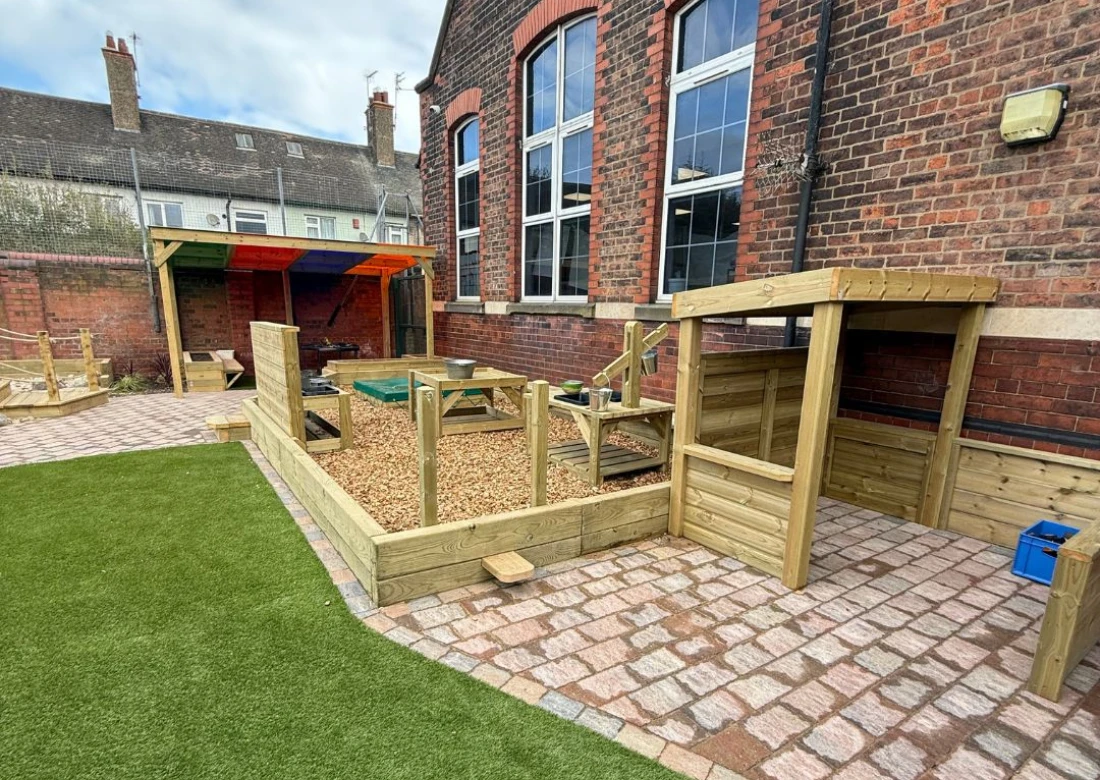 Outdoor Learning Through Play - Mersey Primary Academy, Hull