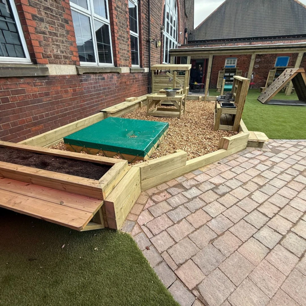 Outdoor Learning Through Play - Mersey Primary Academy, Hull
