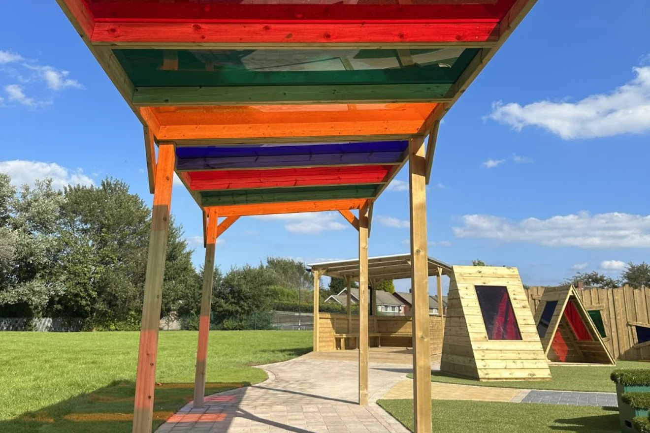 Natural Sensory Playground Design - Regent Farm First School, Newcastle
