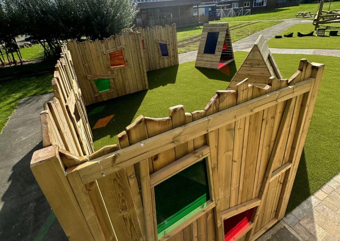 Natural Sensory Playground Design - Regent Farm First School, Newcastle
