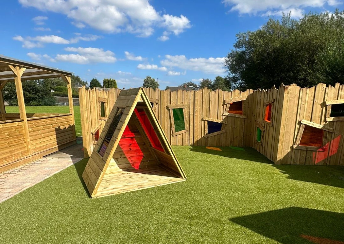 Natural Sensory Playground Design - Regent Farm First School, Newcastle