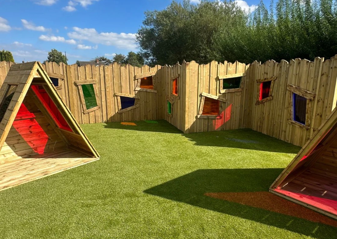 Natural Sensory Playground Design - Regent Farm First School, Newcastle