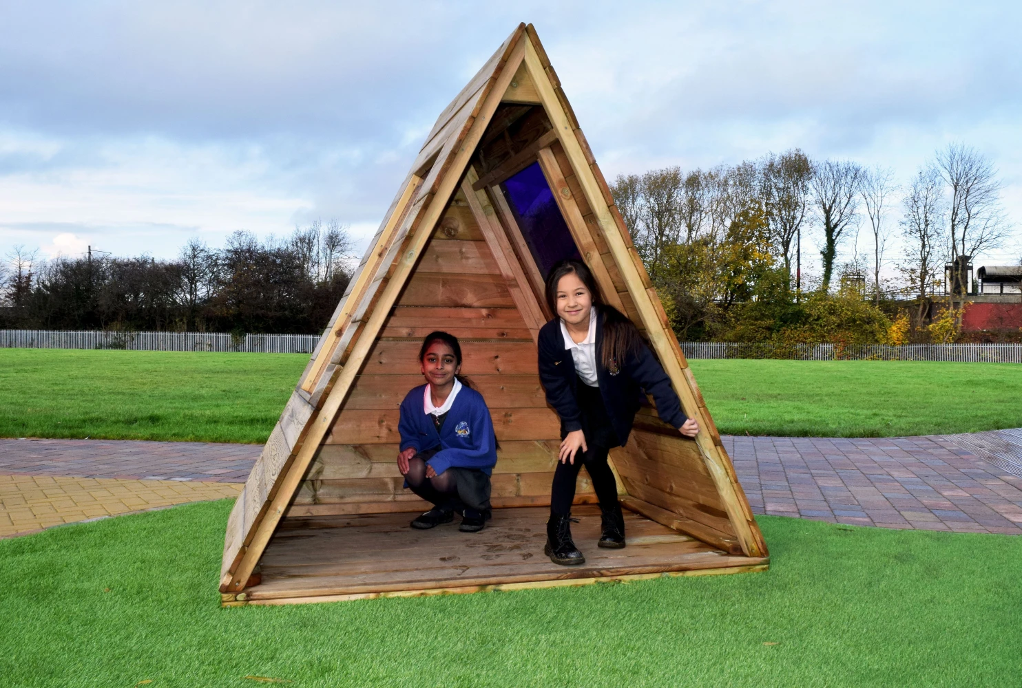 Natural Sensory Playground Design - Regent Farm First School, Newcastle