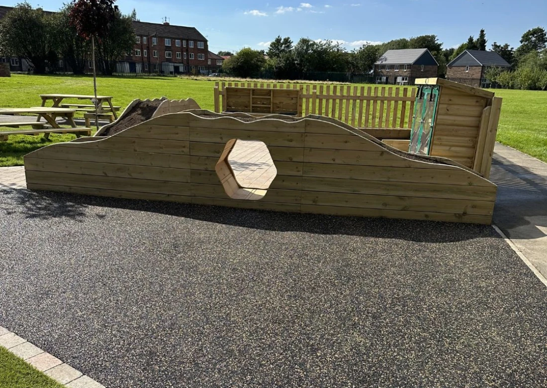 Natural Sensory Playground Design - Regent Farm First School, Newcastle