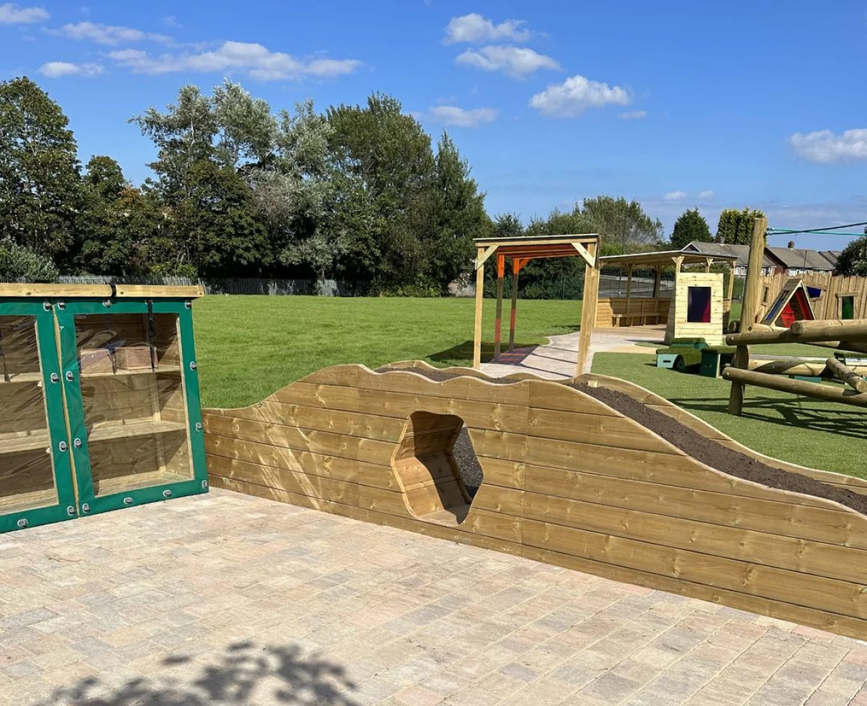 Natural Sensory Playground Design - Regent Farm First School, Newcastle