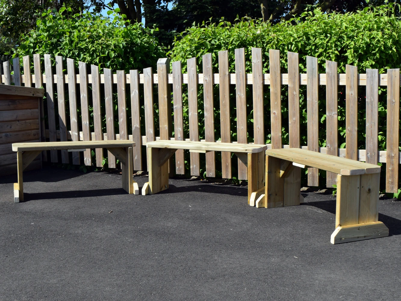 Children's Midi Sleeper Style Bench Trio