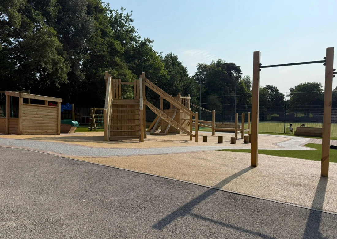 Natural Playground Design for Early Childhood - Bishopsgate School, Surrey