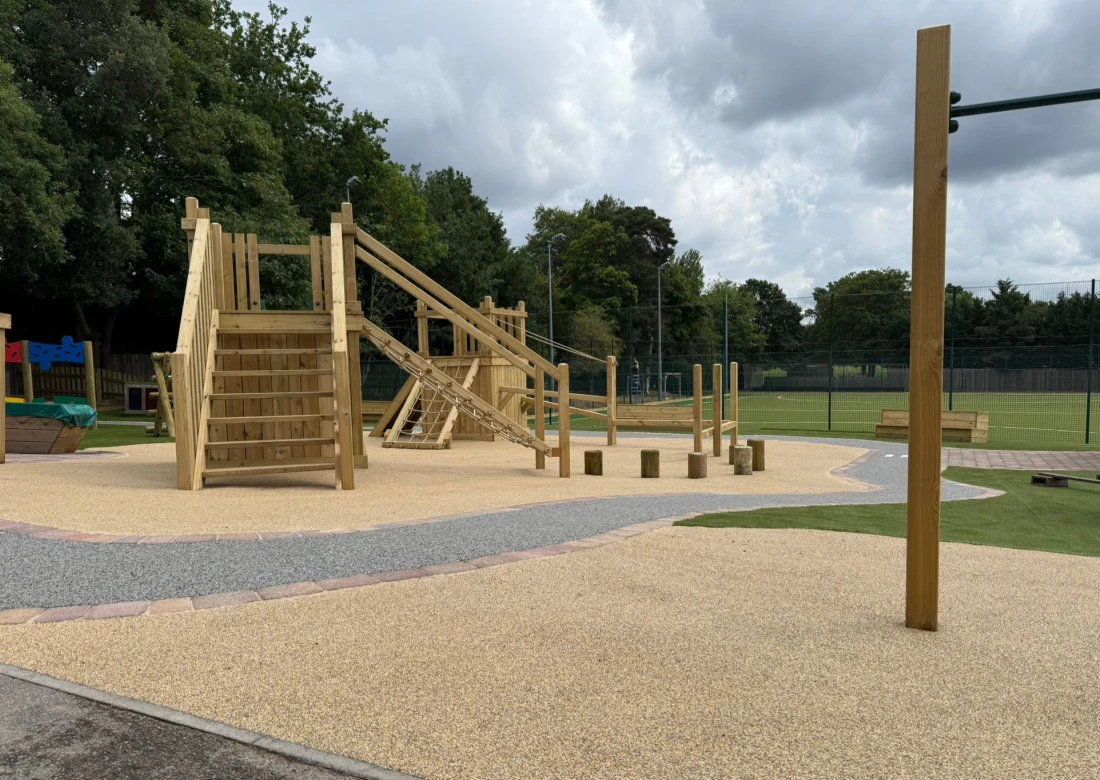 Natural Playground Design for Early Childhood - Bishopsgate School, Surrey