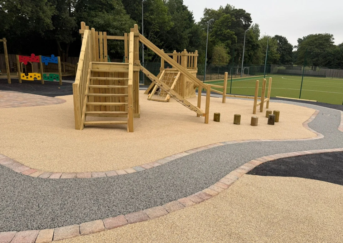 Natural Playground Design for Early Childhood - Bishopsgate School, Surrey