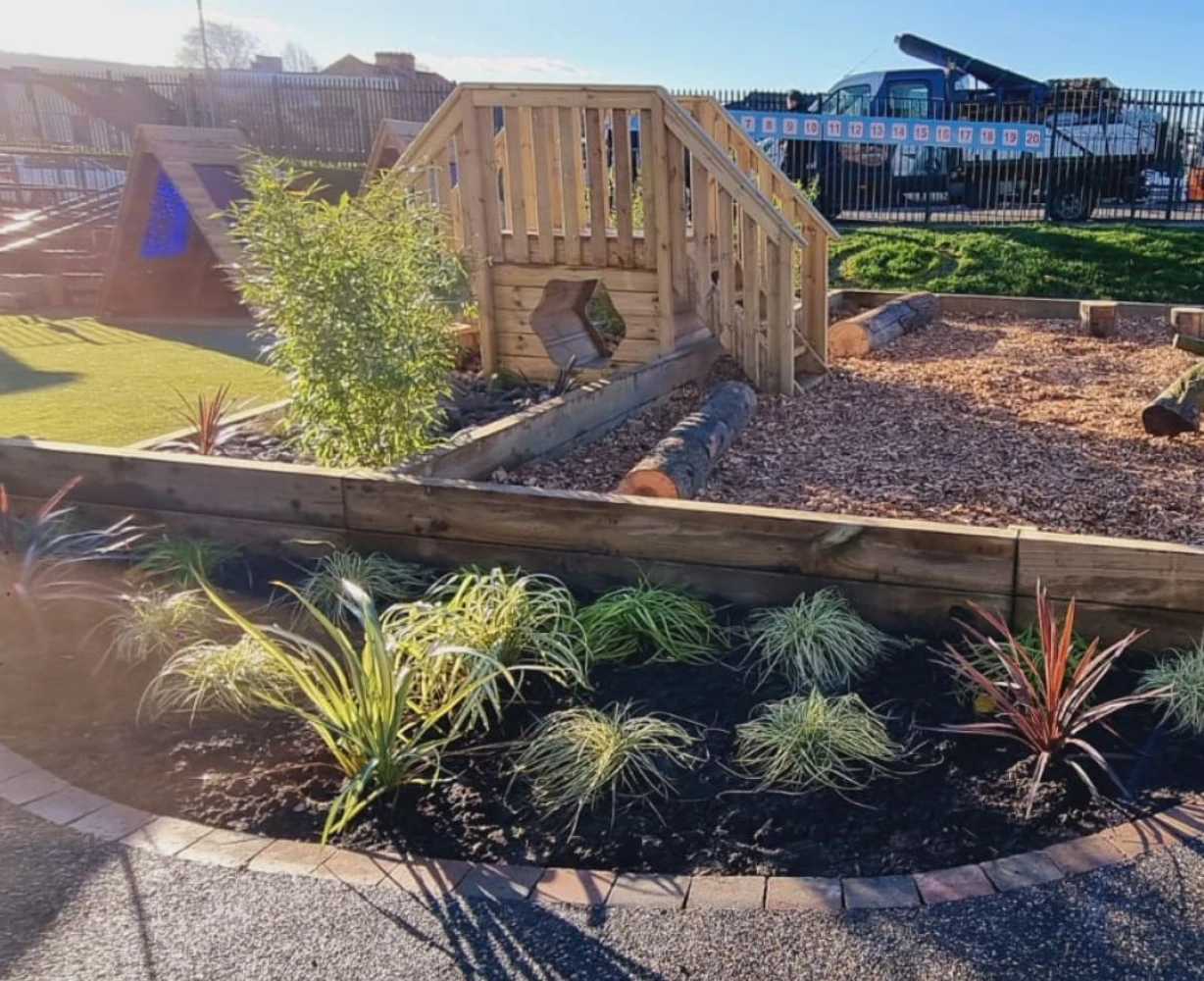 Natural Playground Design - Whetley Acadmey, Bradford