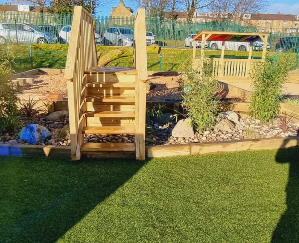 Natural Playground Design - Whetley Acadmey, Bradford